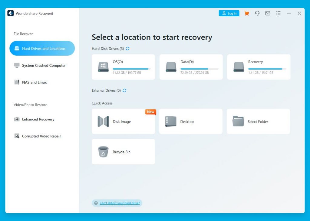 Recoverit by Wondershare: Recover lost and corrupted files | AddictiveTips