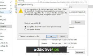 Encrypting data on Windows Server - Addictive Tips Guide
