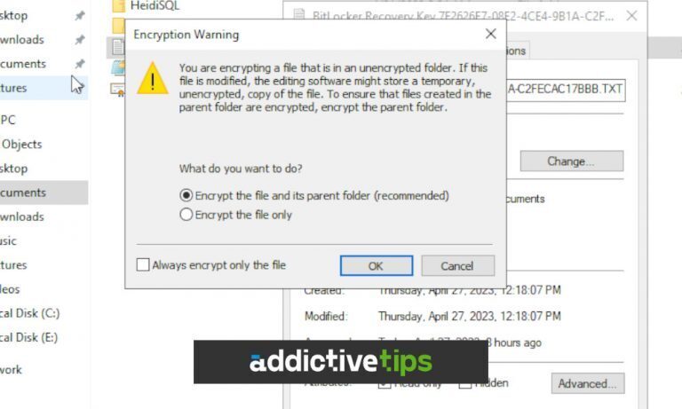 Encrypting Data On Windows Server Addictive Tips Guide