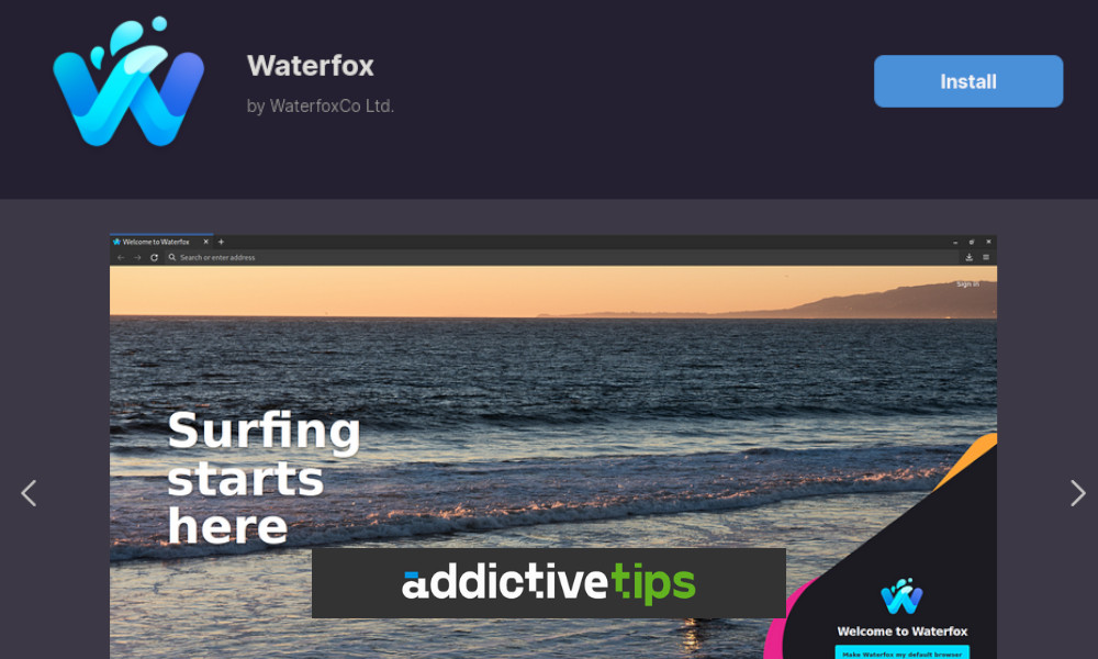 How to install Waterfox on Chrome OS - Addictive Tips Guide