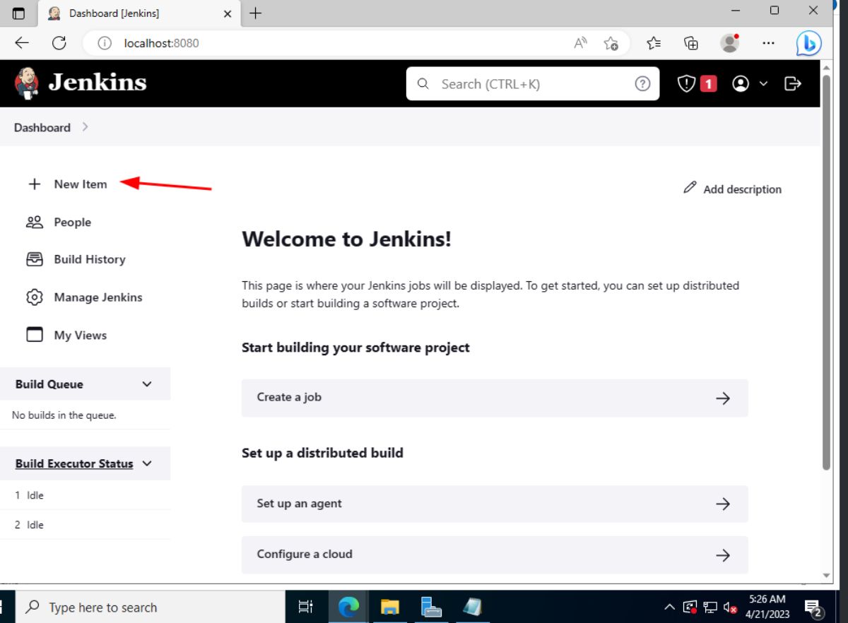 How to install and use Jenkins on Windows Server