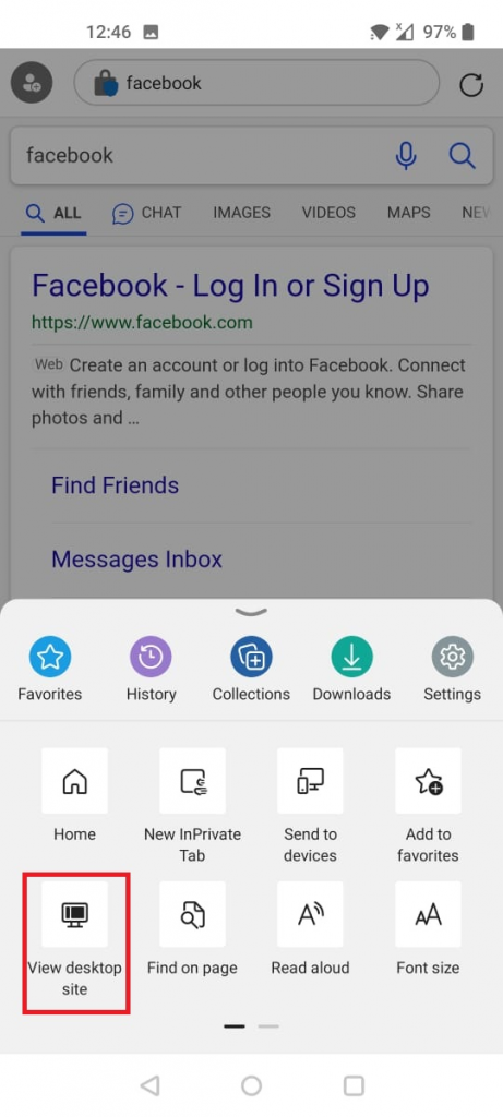 How To Access Facebook Desktop Version On Phone Addictivetips