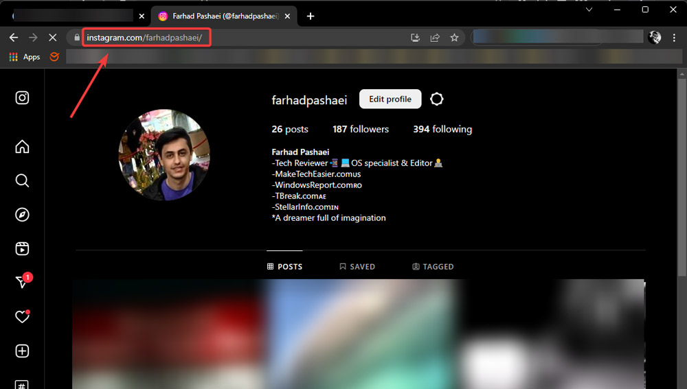 How to Copy and Share Instagram Profile Link?