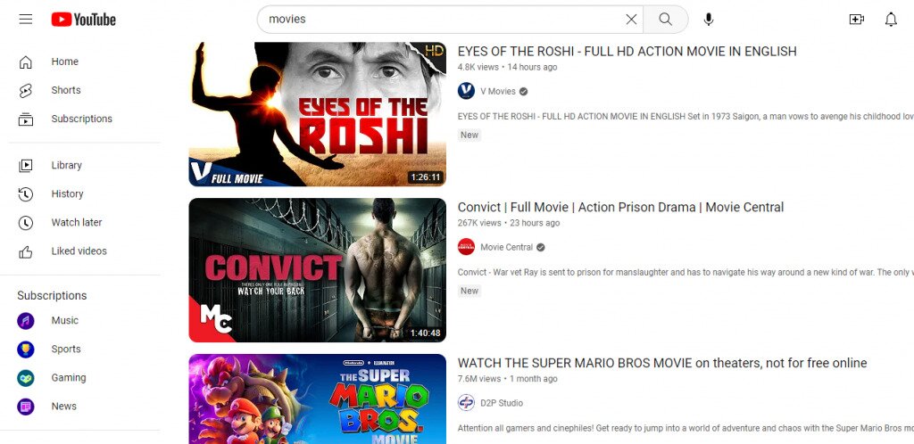 Watch Free Movies Online