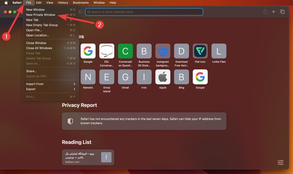 Turn on Incognito Mode Chrome Edge Firefox Safari Opera