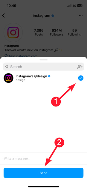 How to Copy and Share Instagram Profile Link?