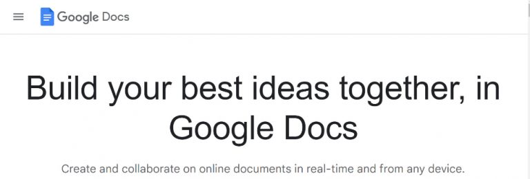 The Power of Google Docs
