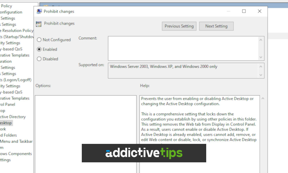 Create and Apply Group Policies in Windows Server - Addictive Tips Guide