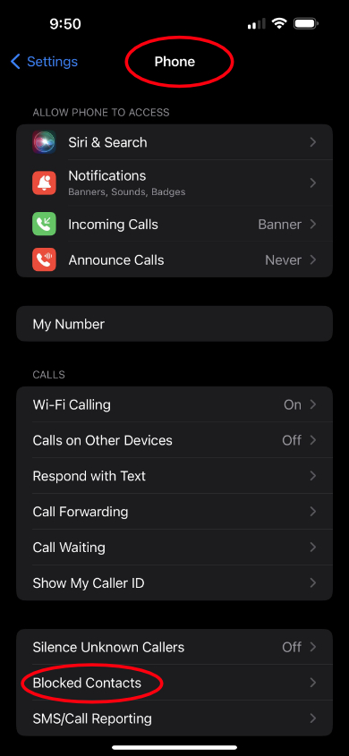 How to unblock contacts on your apple devices