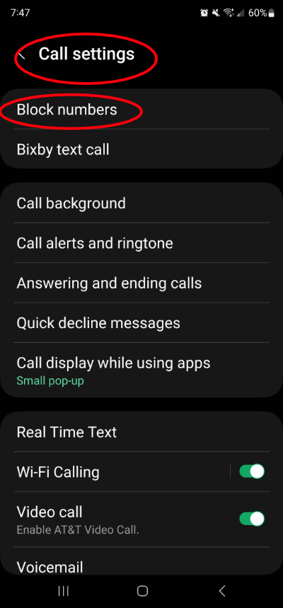 Unblock someone in seconds on your Android