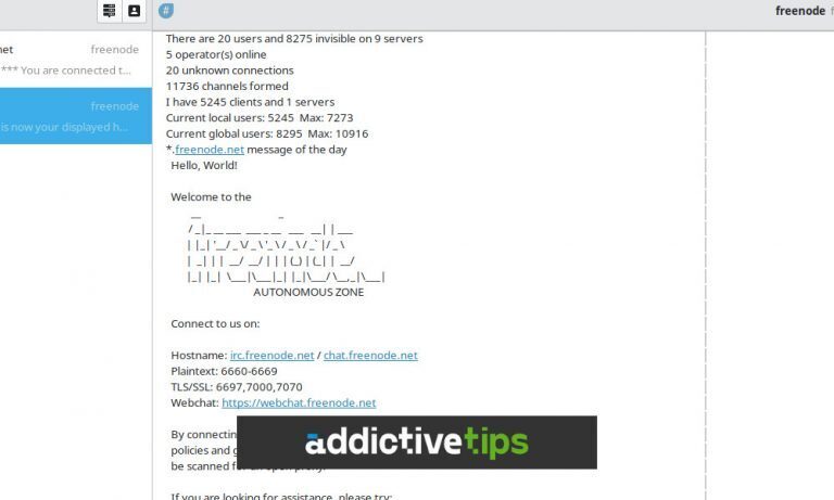 How to use the Srain IRC client on Chrome OS - Addictive Tips Guide