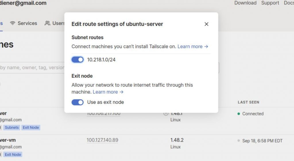 Use Ubuntu server as a Tailscale node - Addictive Tips Guide