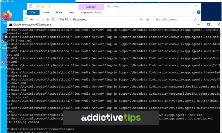 Automate Plex backups on Windows Server - Addictive Tips Guide