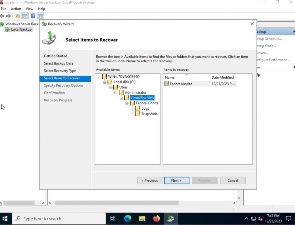 Back up VirtualBox VMs on Windows Server - Addictive Tips Guide Back up VirtualBox VMs on Windows Server - Addictive Tips Guide