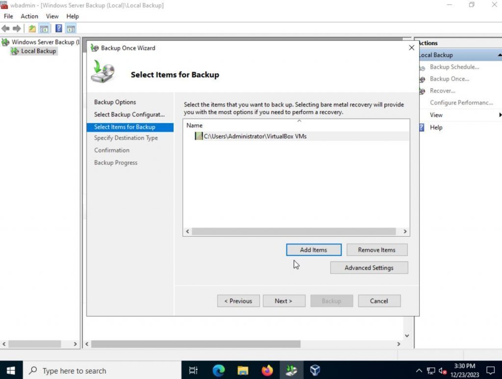 Back up VirtualBox VMs on Windows Server - Addictive Tips Guide Back up VirtualBox VMs on Windows Server - Addictive Tips Guide
