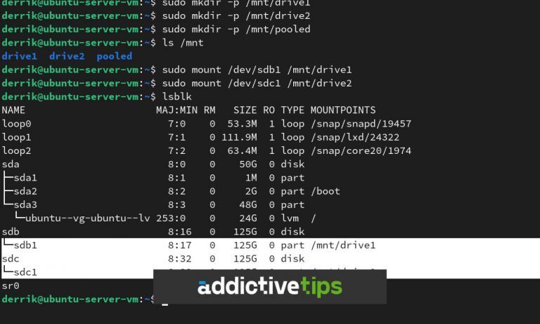 How to set up MergerFS on Ubuntu Server - Addictive Tips Guide