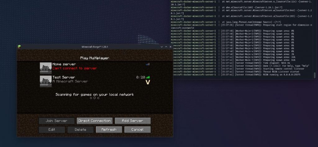 Run a Minecraft server in Docker on Linux - Addictive Tips Guide