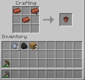 How to Make a Flower Pot in Minecraft